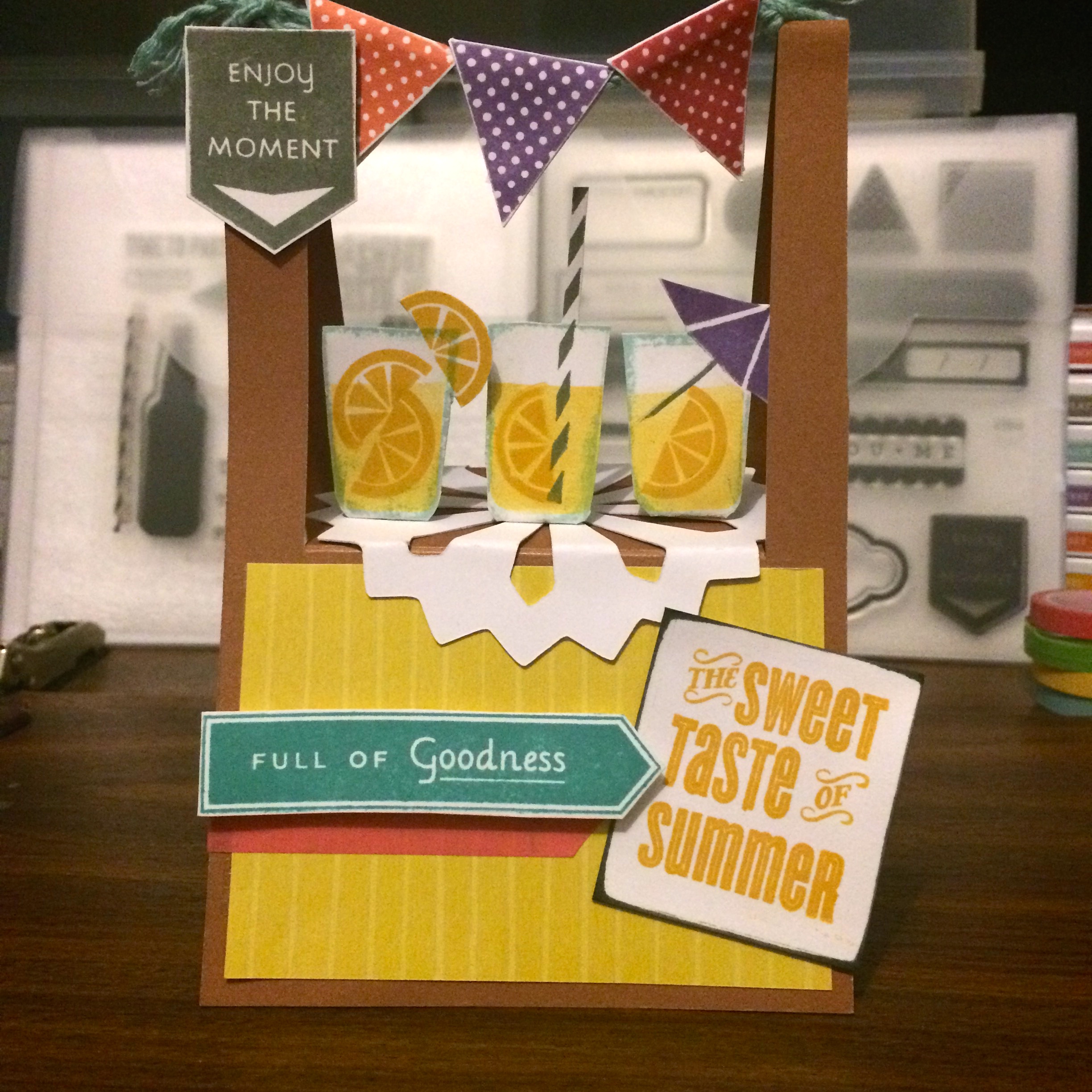 Make a Lemonade Stand Card – _aMAZing Creations