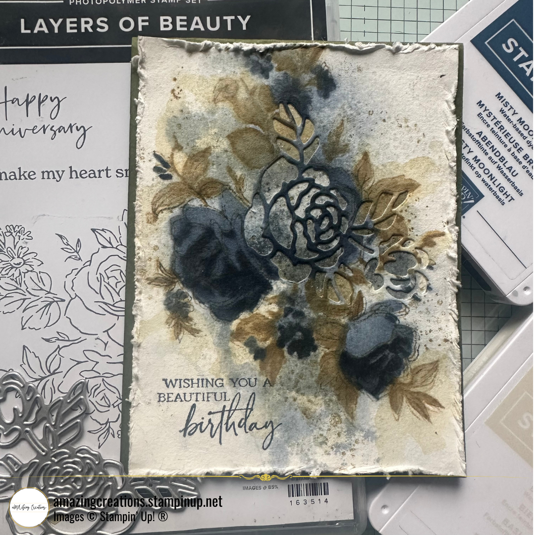 Vintage Vibes Misty Moonlight Layers of Beauty Card – _aMAZing Creations