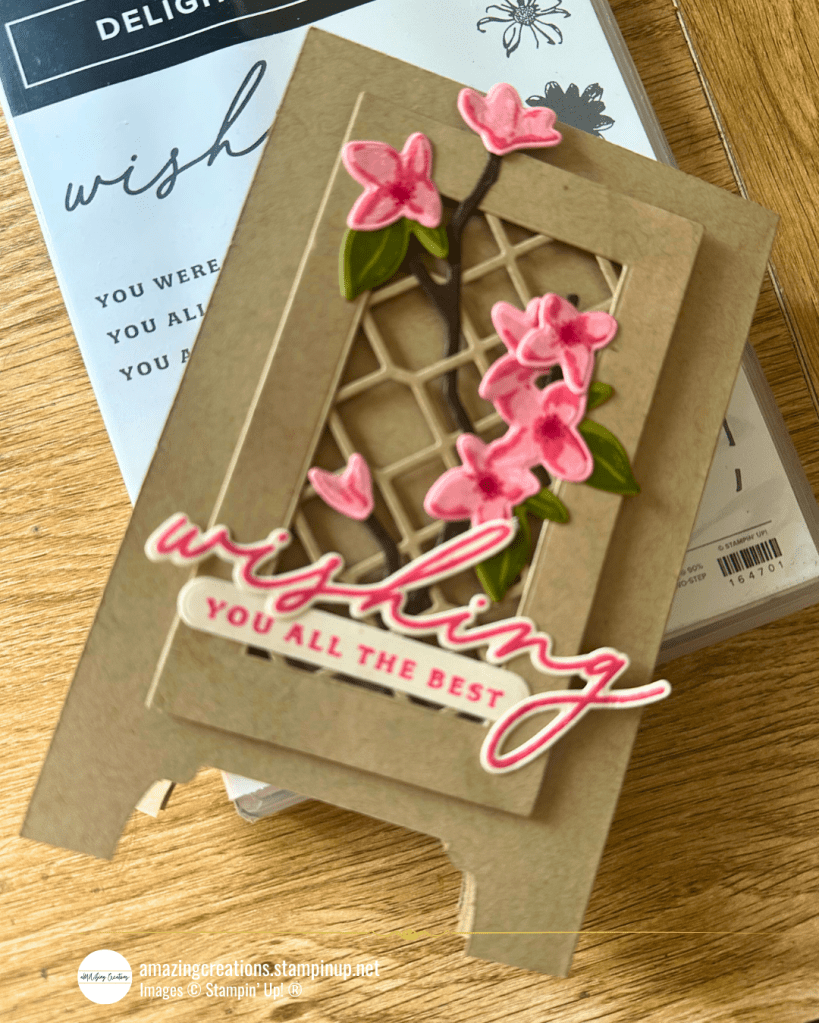 Pretty in Pink Lattice Divider Fold Card – _aMAZing Creations